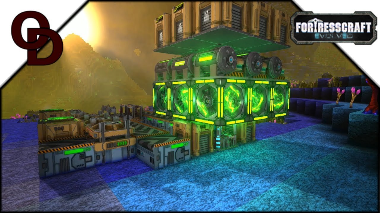 FortressCraft: Evolved -Research Assembler Setup - E9 - YouTube