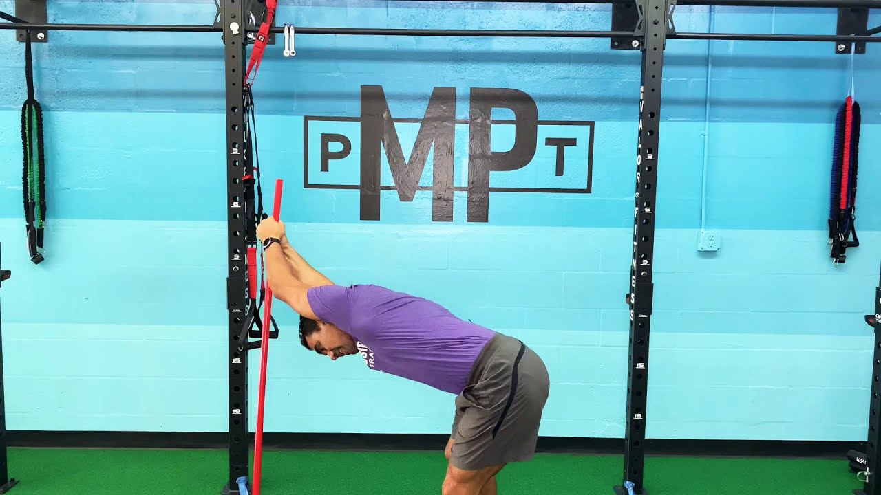 PVC Prayer Lateral Stretch - YouTube