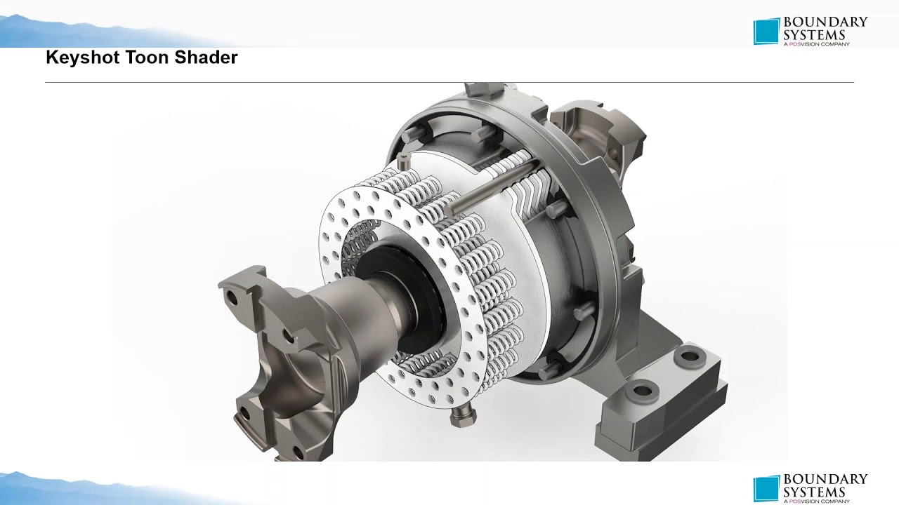 Keyshot Toon Shader for Technical Illustrations - YouTube