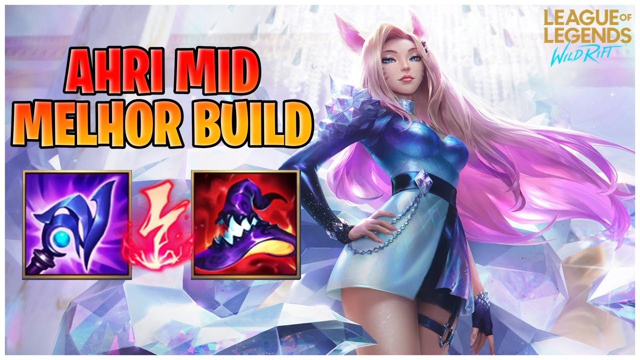 COMEÇOU AS RANQUEADAS NO LOL WILD RIFT! AHRI KDA SKIN - YouTube