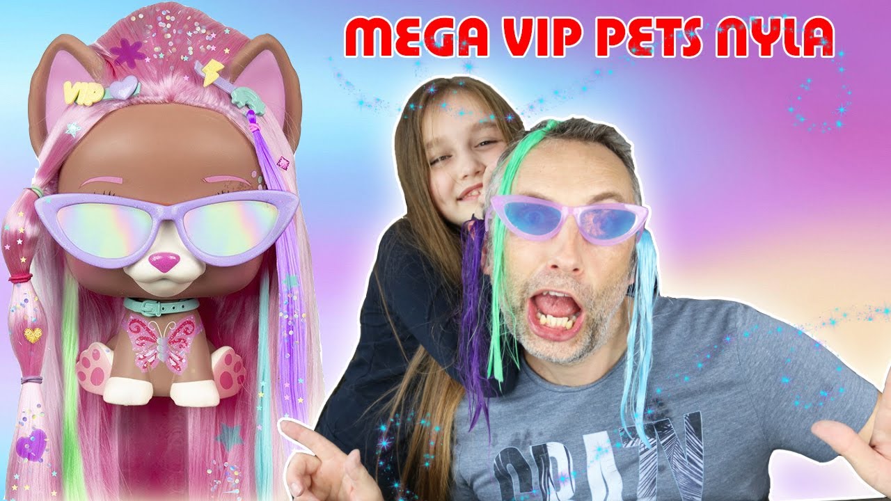 TÊTE à COIFFER MÉGA VIP PETS NYLA ! LA TOUTOUILLE PARTY ! Du GROS NAWAK ! - YouTube