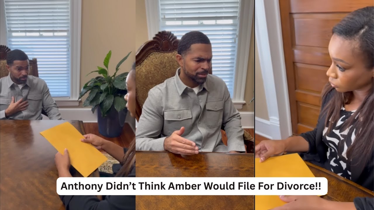 Anthony Tells His Lawyer That Amber Filed For Divorce Kountry Wayne ...