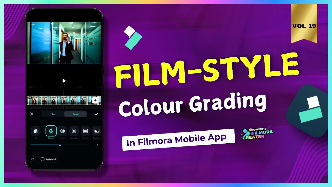 Hollywood Color Grading Trick in Filmora Mobile – No PC Needed - YouTube