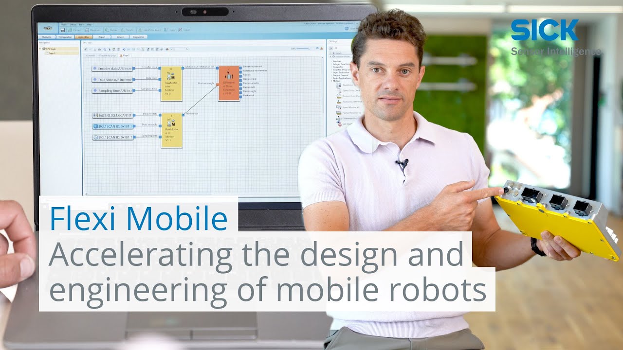 Accelerating the design and engineering of mobile robots with the Flexi Mobile safety controller ...
