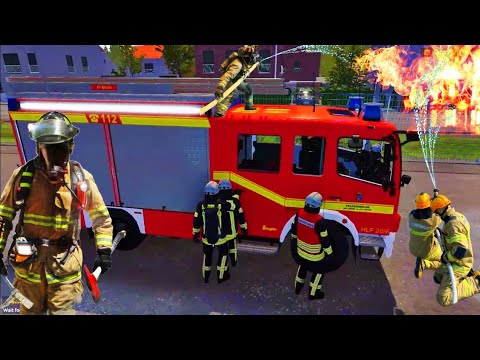 Emergency Call 112-Volunteer Firefighters DLC Training!|@SimZon-007|Part 6(Firefighting ...