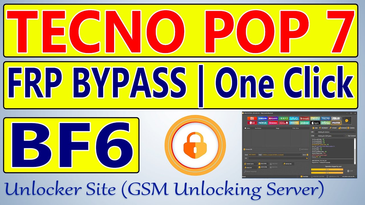 Tecno Pop 7 BF6 FRP Bypass By Unlock Tool YouTube tecno-pop-7-bf6-frp-bypass-by-unlock-tool-youtube