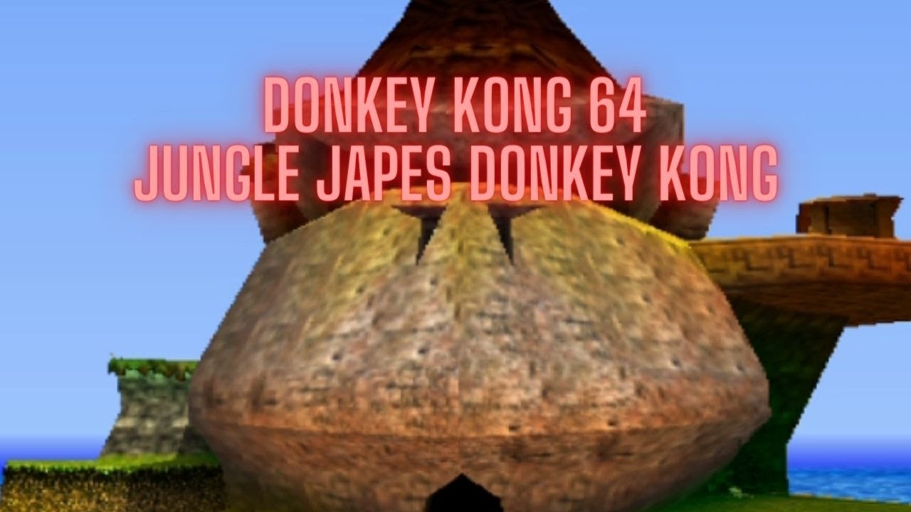 Donkey Kong 64 Jungle Japes Donkey Kong - YouTube