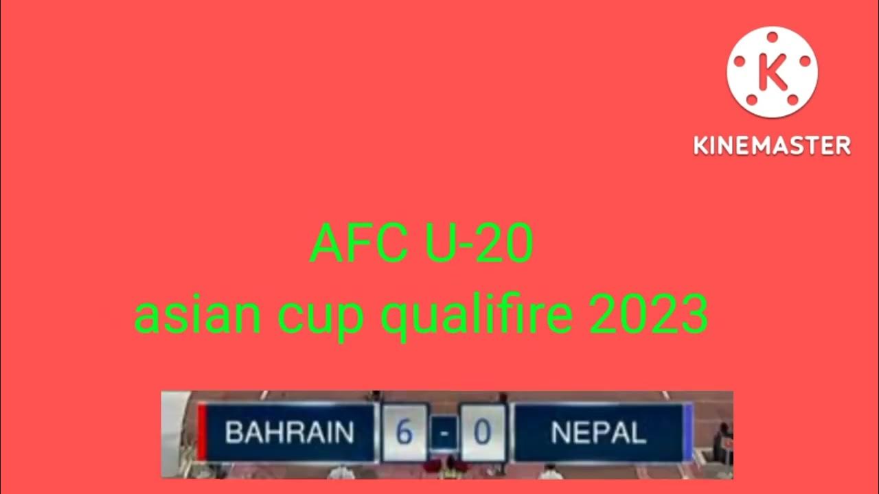 AFC U-20 asia cup Qualifire 2023 - YouTube