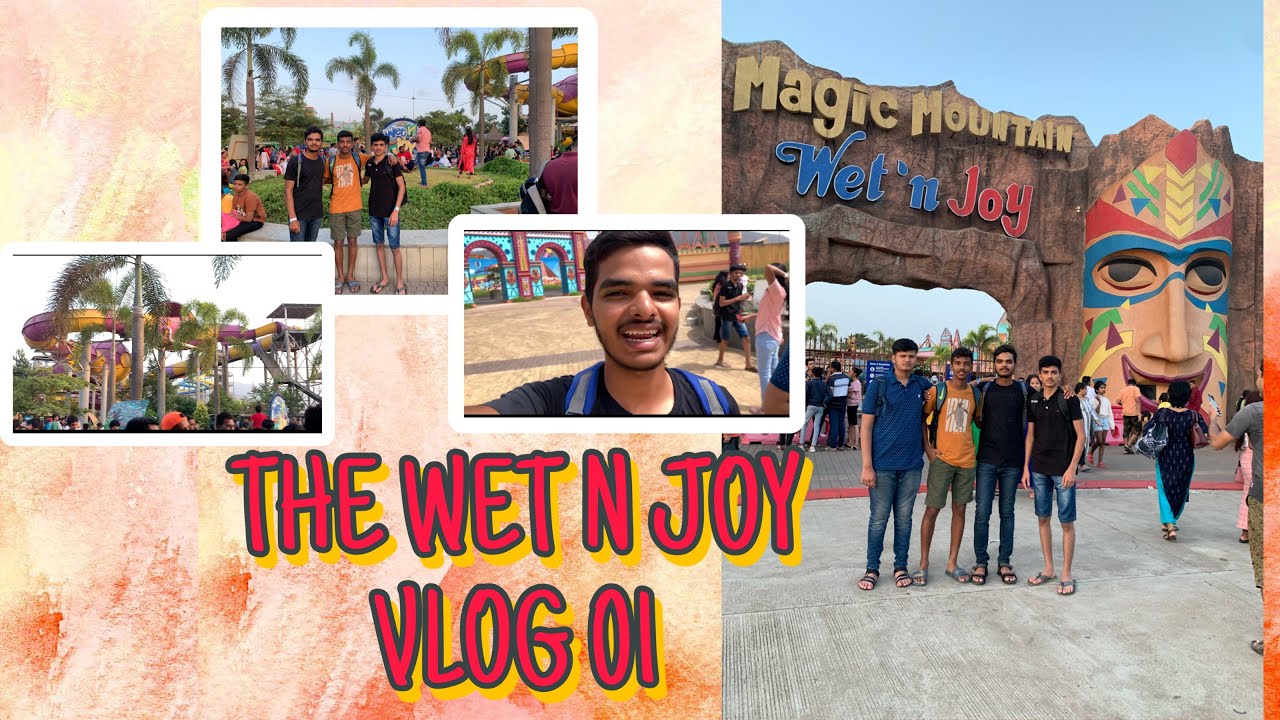 My first ever vlog ll water park trip with friends ll SahilGaming ll ...