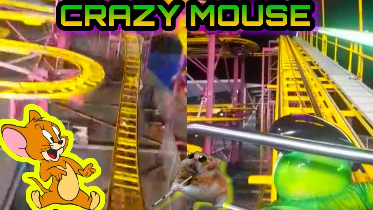 RECORRIDO DEL JUEGO MECÁNICO CRAZY MOUSE ( RATÓN LOCO ) # ...