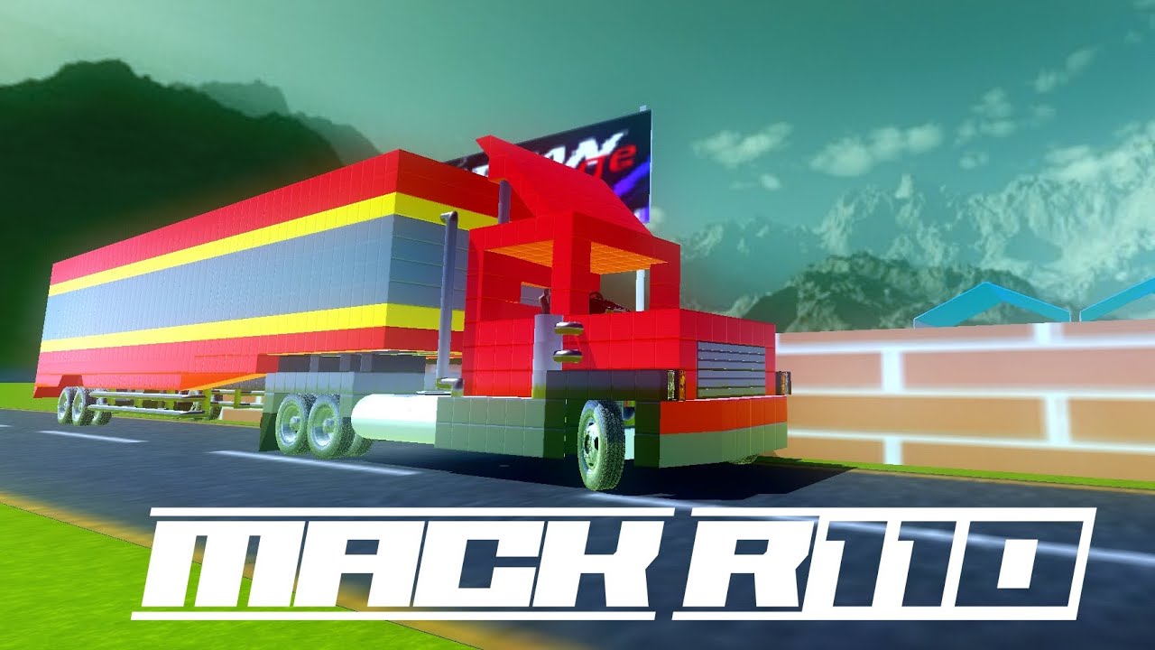 Mack R110 Truck | Evertech Sandbox| Truck - YouTube