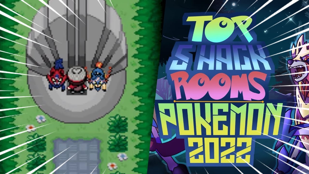 TOP 5 MEJORES HACK ROOMS POKEMON (GBA) - 2022 !! - YouTube