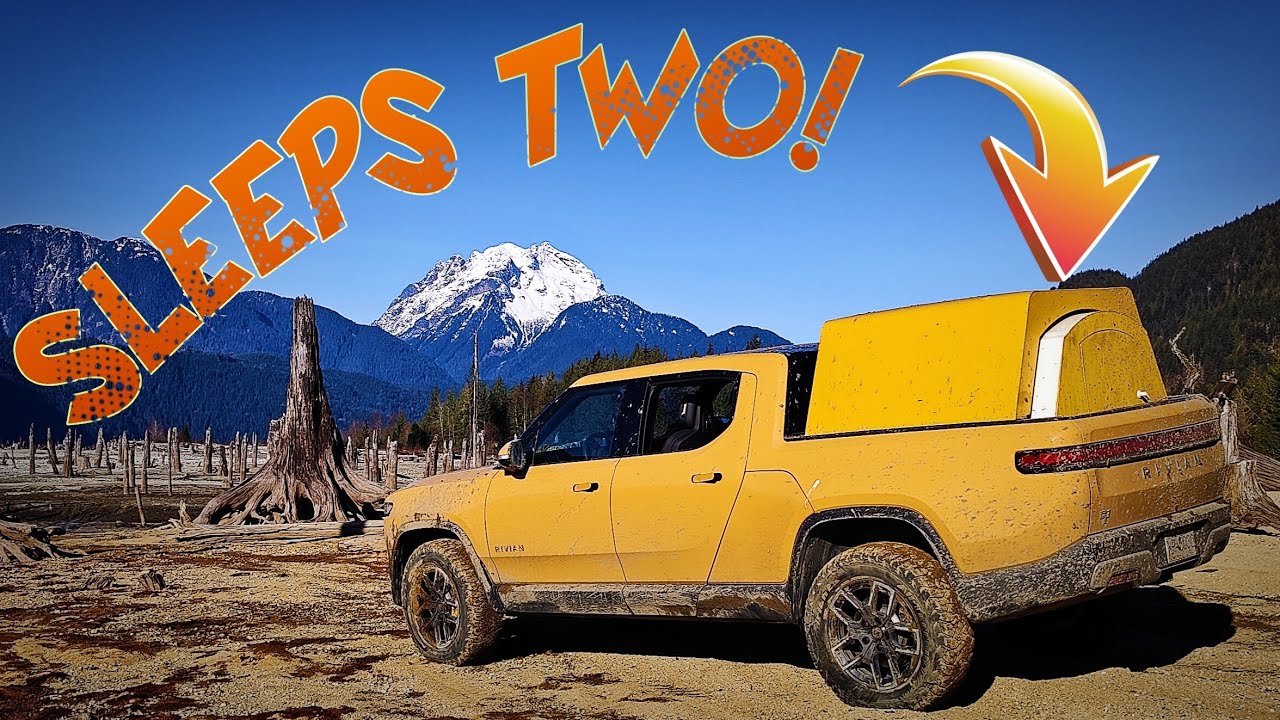 RIVIAN R1T Extending Sleeper Canopy Build! - YouTube