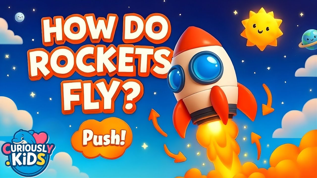 How Do Rockets Fly? 🚀 | Space & Physics for Kids | Curiously Kids - YouTube