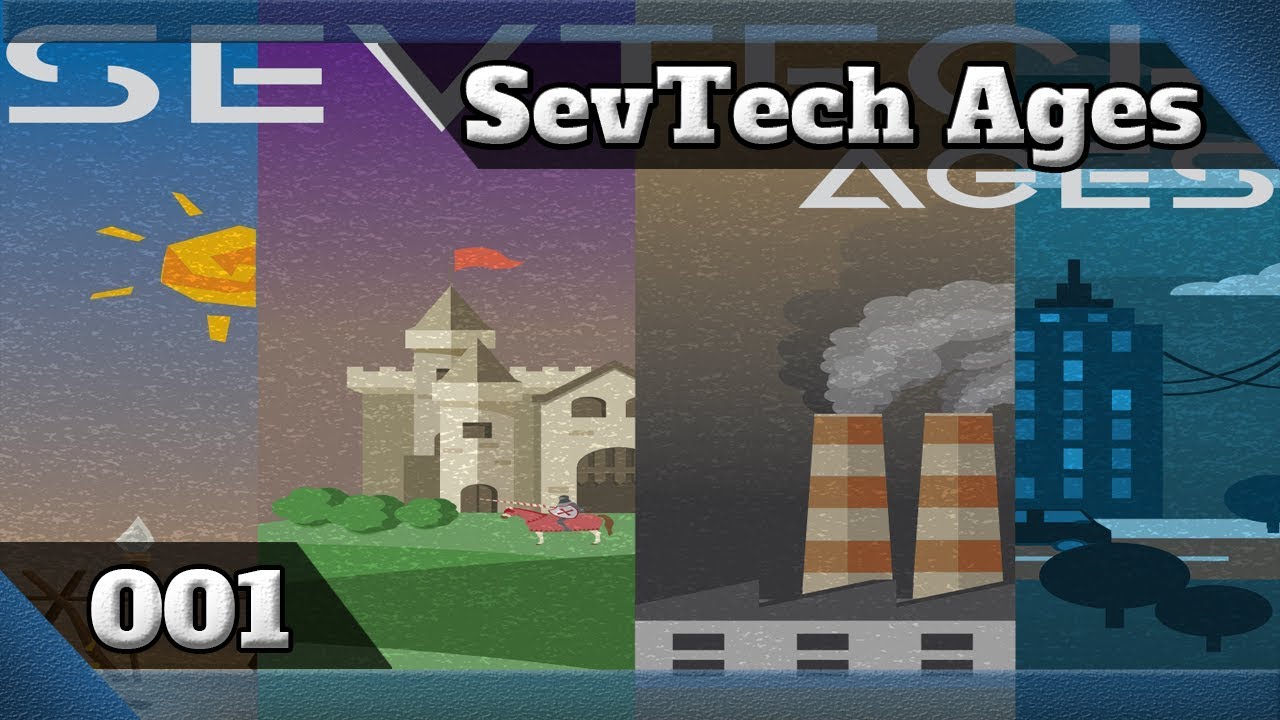 Minecraft 1.12.2 SevTech Ages Ep01 - Como começar no modpack - YouTube