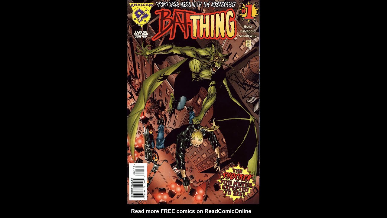 BAT-THING #1 REVIEW. "Someone to Watch Over Me!" - YouTube