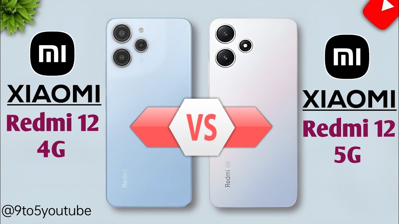 Redmi 12 4G Vs Redmi 12 5G - YouTube