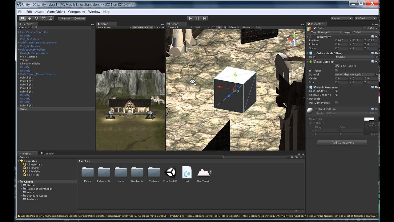 Unity3D-03-角色控制器與錄影 - YouTube