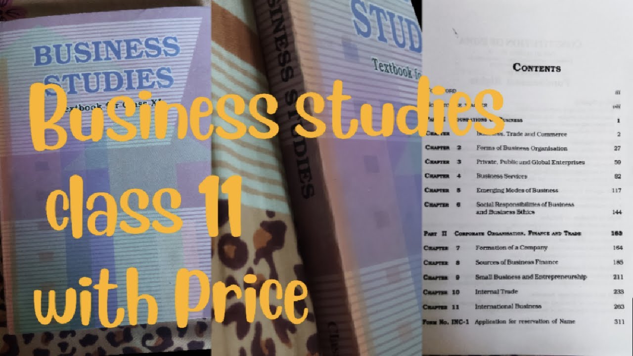 NCERT Business studies class 11 NCERT book review with price || Must ...