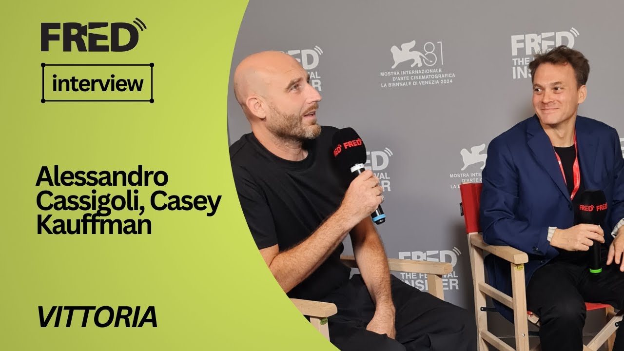 FRED's Interview: Alessandro Cassigoli e Casey Kauffman - VITTORIA #venezia81 - YouTube