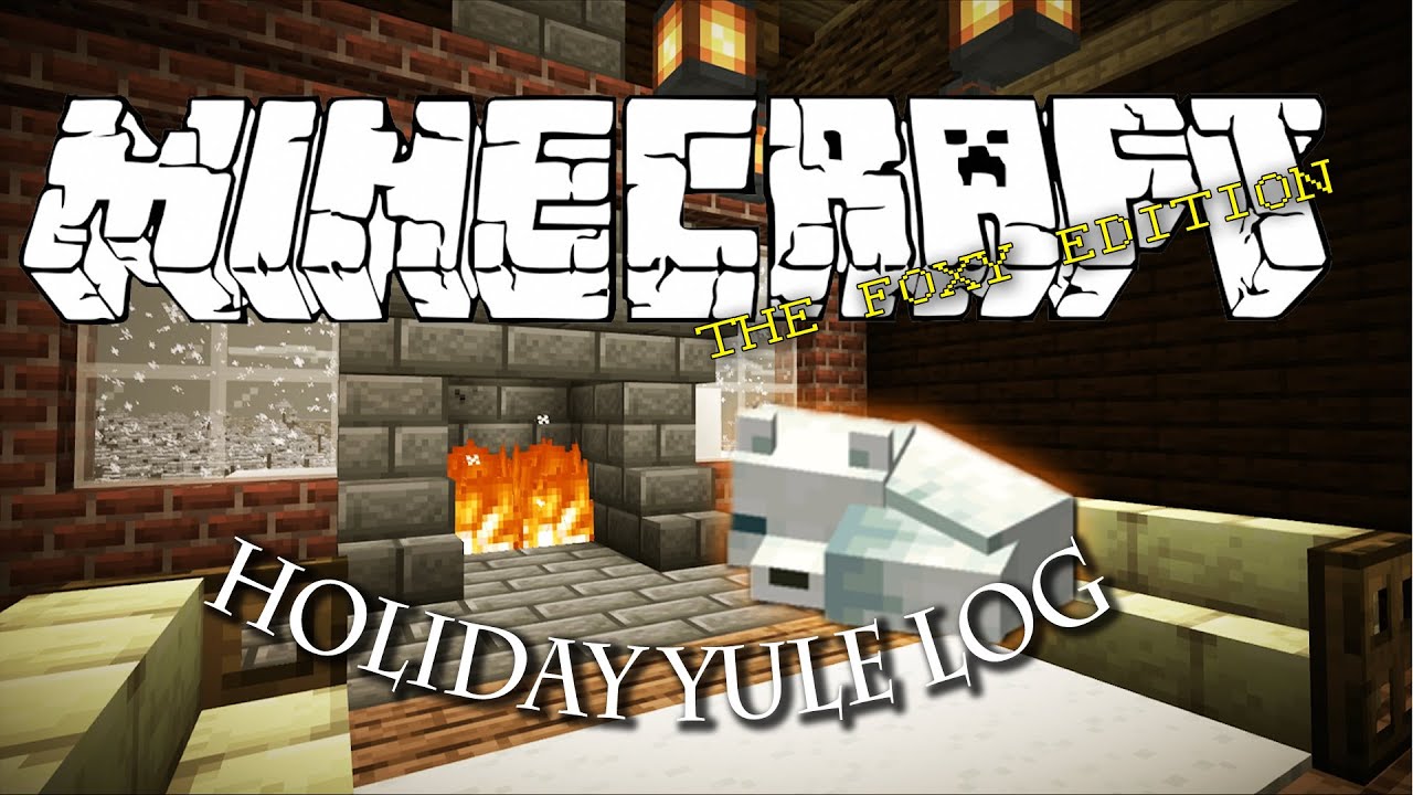 Minecraft Yule Log 2019 - YouTube