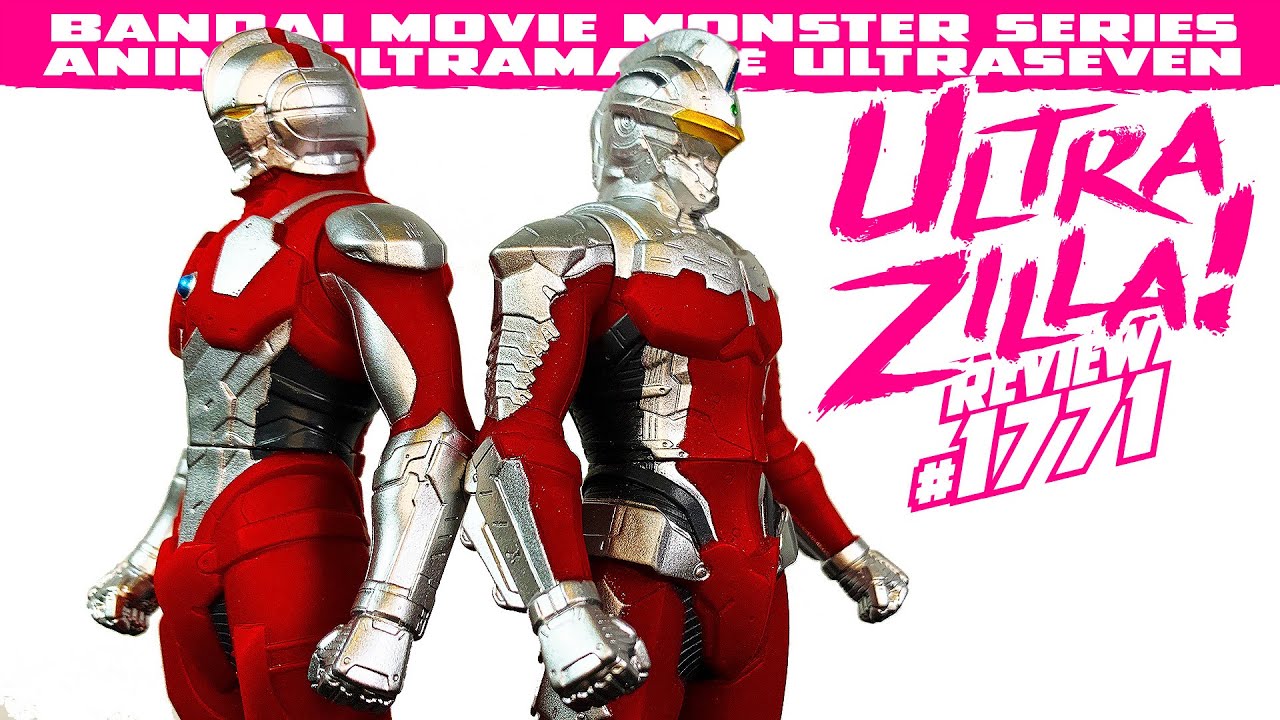 BANDAI MOVIE MONSTER SERIES ANIME ULTRAMAN & ULTRASEVEN REVIEW! - YouTube