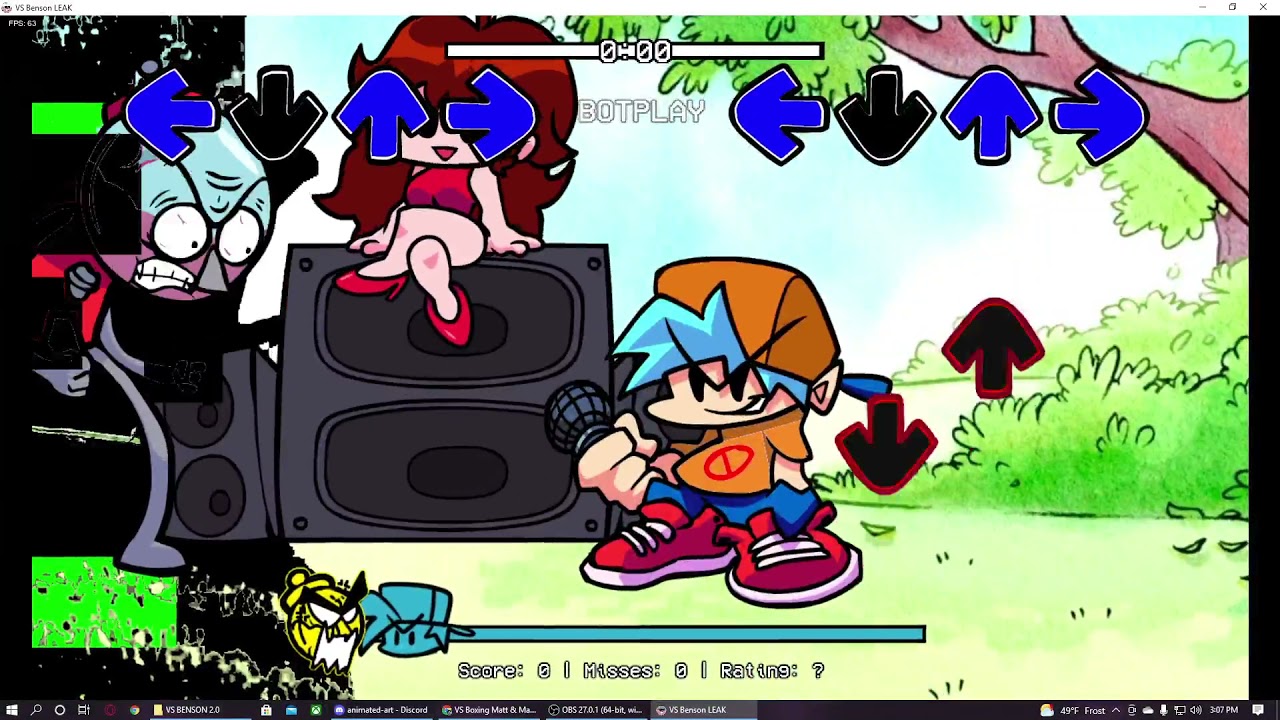 fnf mod pibby benson, alpha stages(music ft. Fiend - Fever Dream ...