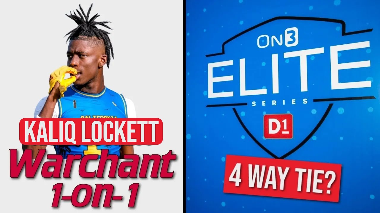 FSU Target Kaliq Lockett Says 4 Teams TIED? | FSU WR success catches ...