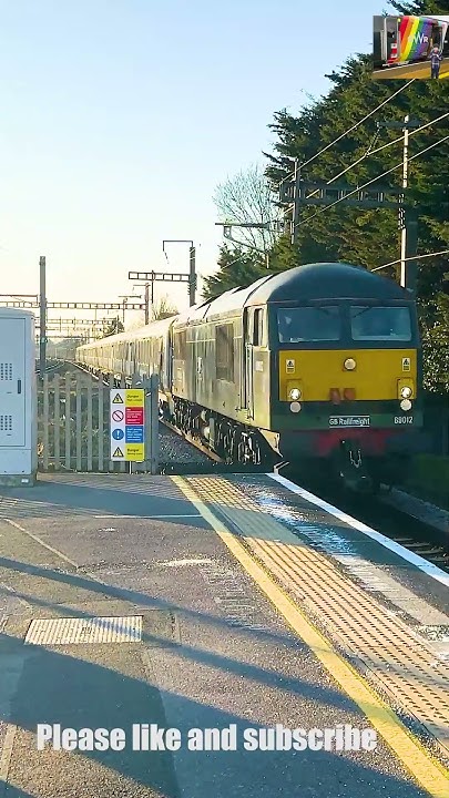 March 2025 - GBRF Class 69 69012 Falcon 2 moves a SWR Class 701 to Wimbledon #Short #Trains # ...