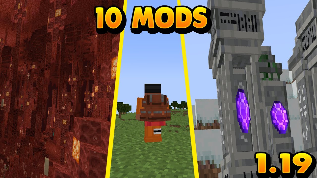 10 MODS QUI AMÉLIORENT LA SURVIE DANS MINECRAFT EN 1.19 ! #2 - YouTube