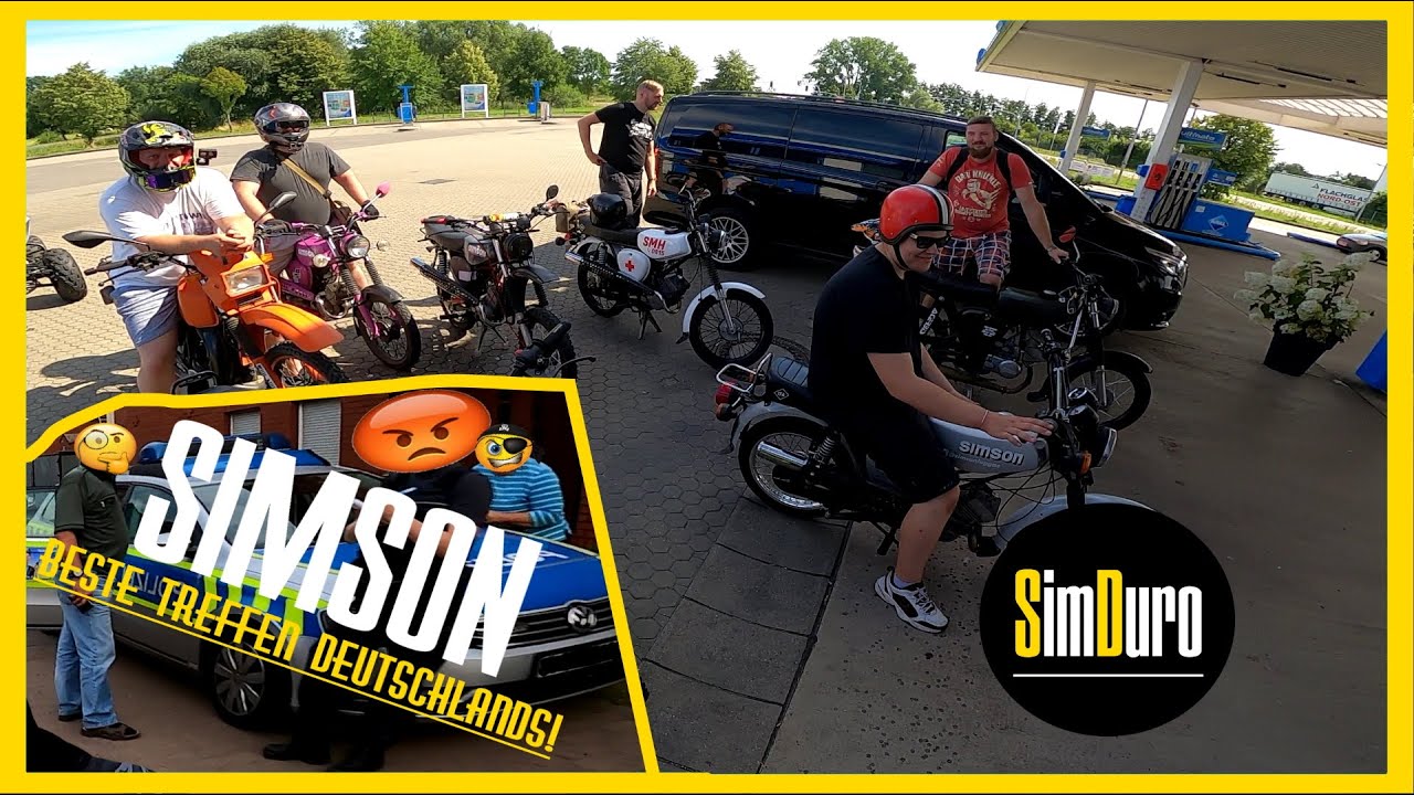 BESTE Simson Treffen Deutschlands! #SimAngels | MotoVlog | Simson - YouTube