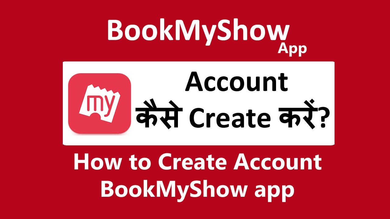bookmyshow account kaise banaye | how to create bookmyshow account ...