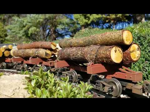 Narrow Gauge Shays at work. Log train, MOW train, Logging equipment ...