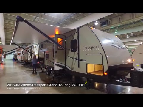 2016 Keystone RV Passport Grand Touring 2400BH - YouTube