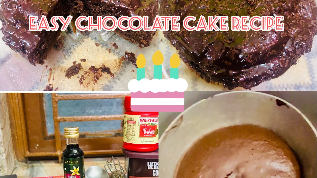 #Easy Chocolate Cake Recipe, Chocolate Cake Recipe,No egg,No Measuring ...