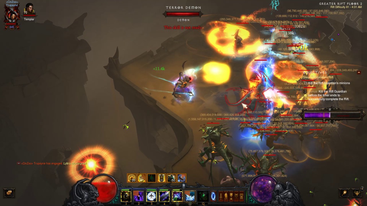 Diablo 3 Firebird Wizard GR 81 - YouTube