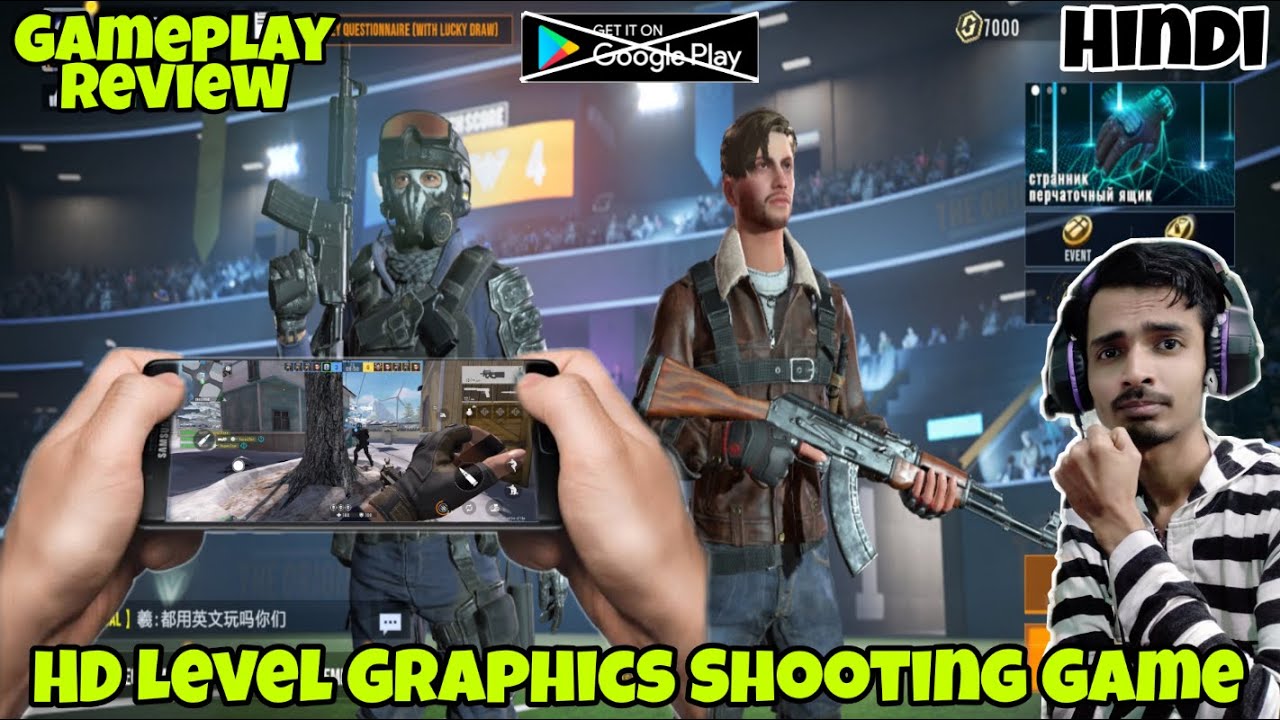 Alpha Ace Mobile | HD Graphics Gameplay & Review | Hindi | New FPS ...