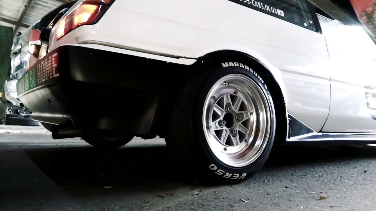 Everyday pleasure with Toyota Corolla AE82 GT FX 4AGE 7AGE - YouTube