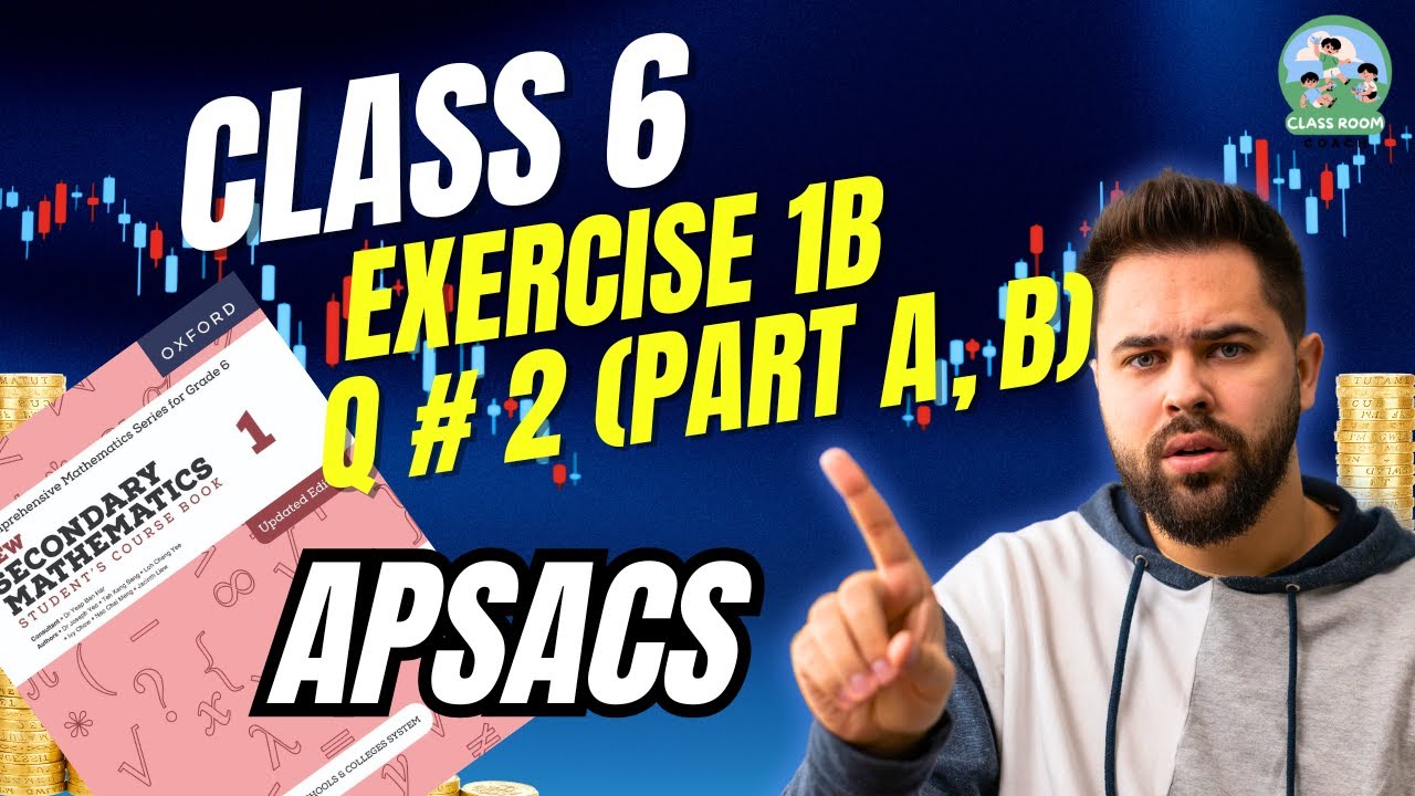 Class 6 Math Ex 1b Qno 2 (Part A, B) : Tripling Your Confidence in HCF ...