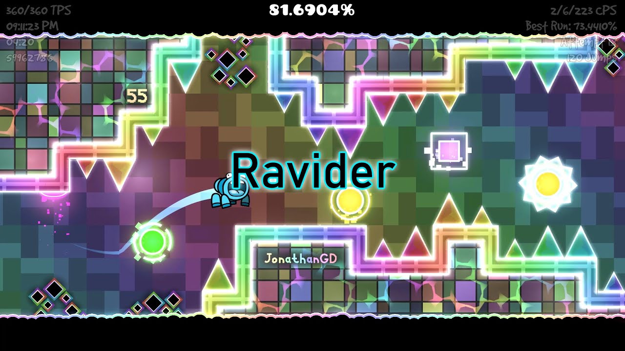Ravider by WerewolfGD and more 100% (Medium Demon) - YouTube