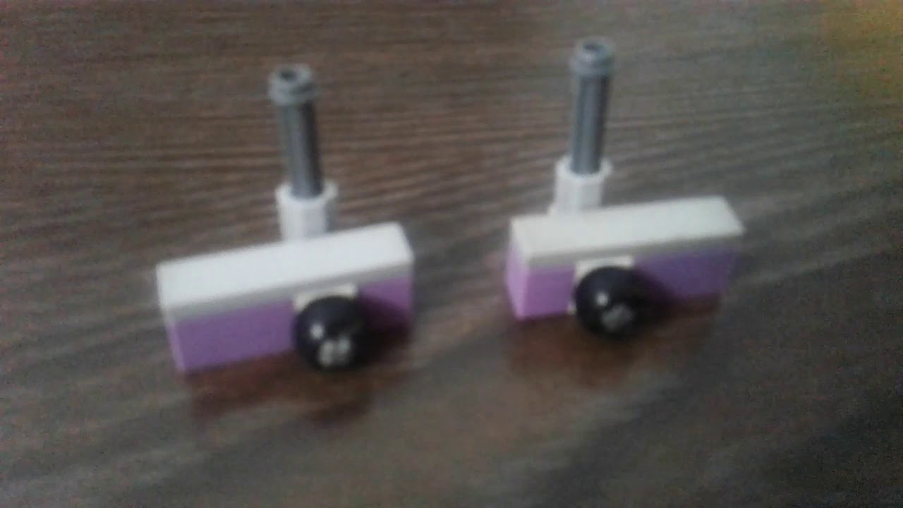 Mini lego figures moving machine easy - YouTube