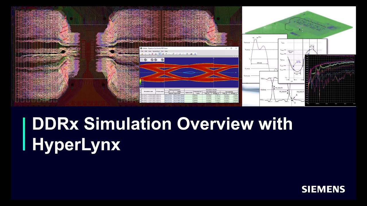 Designing and verifying DDRx interfaces with HyperLynx - YouTube