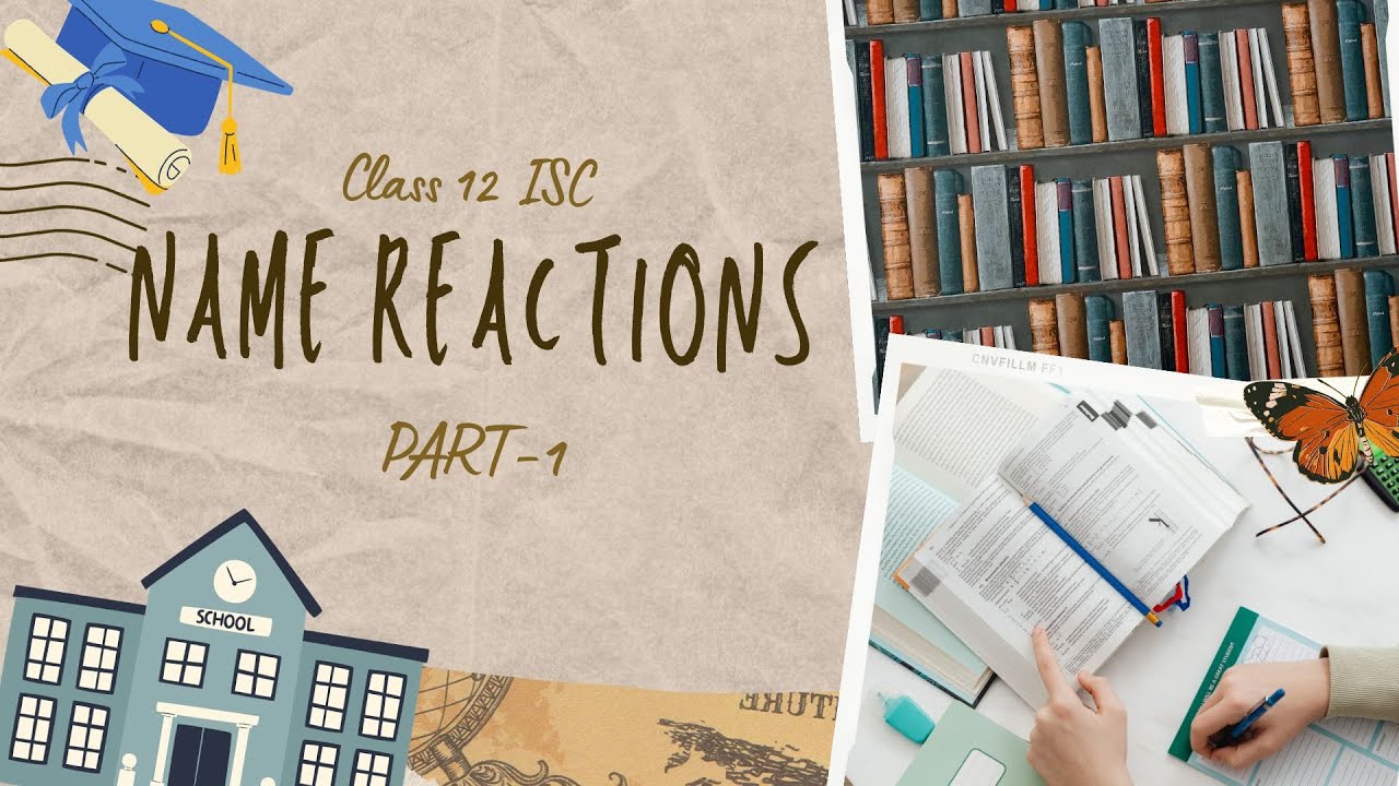 Name reactions Part-1| Organic chemistry | Class 12| ISC | CBSE #boards ...