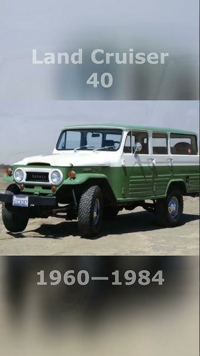 Toyota Land Cruiser evolution BJ 20 40 60 70 80 100 200 300 - YouTube