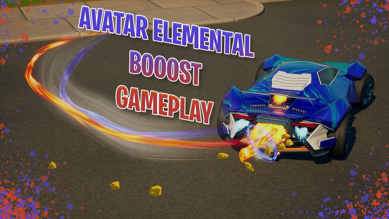 Avatar Elemental Boost Gameplay | Fortnite - YouTube