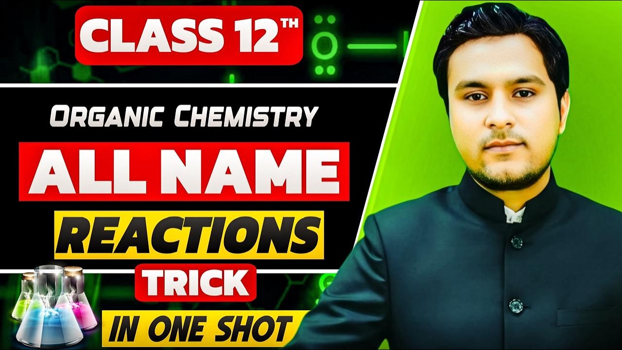 All Name Reactions in one Shot -class 12 chemitsy by hitendra Pandey ...