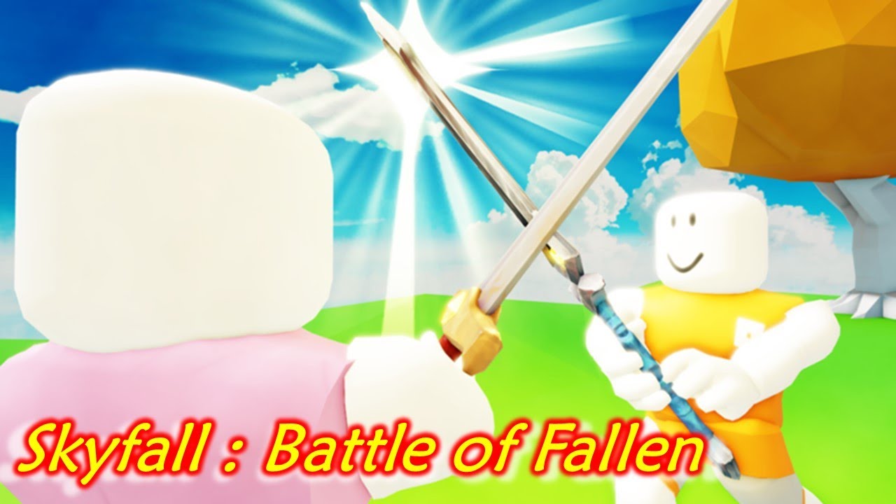 Roblox - SkyFall: Battle of Fallen - บรรยากาศเมืองแห่งท้องฟ้า - YouTube