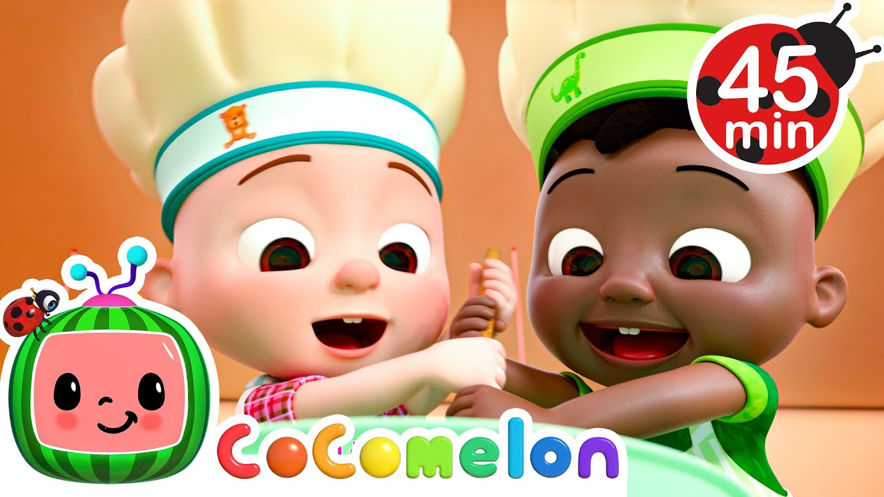 Baby Chefs! 🧁 Muffin Man | CoComelon - It's Cody Time | CoComelon Songs ...