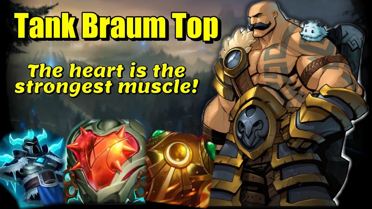 Braum Tank Top! The Chad Hero we All Need !!! League of Legends. - YouTube