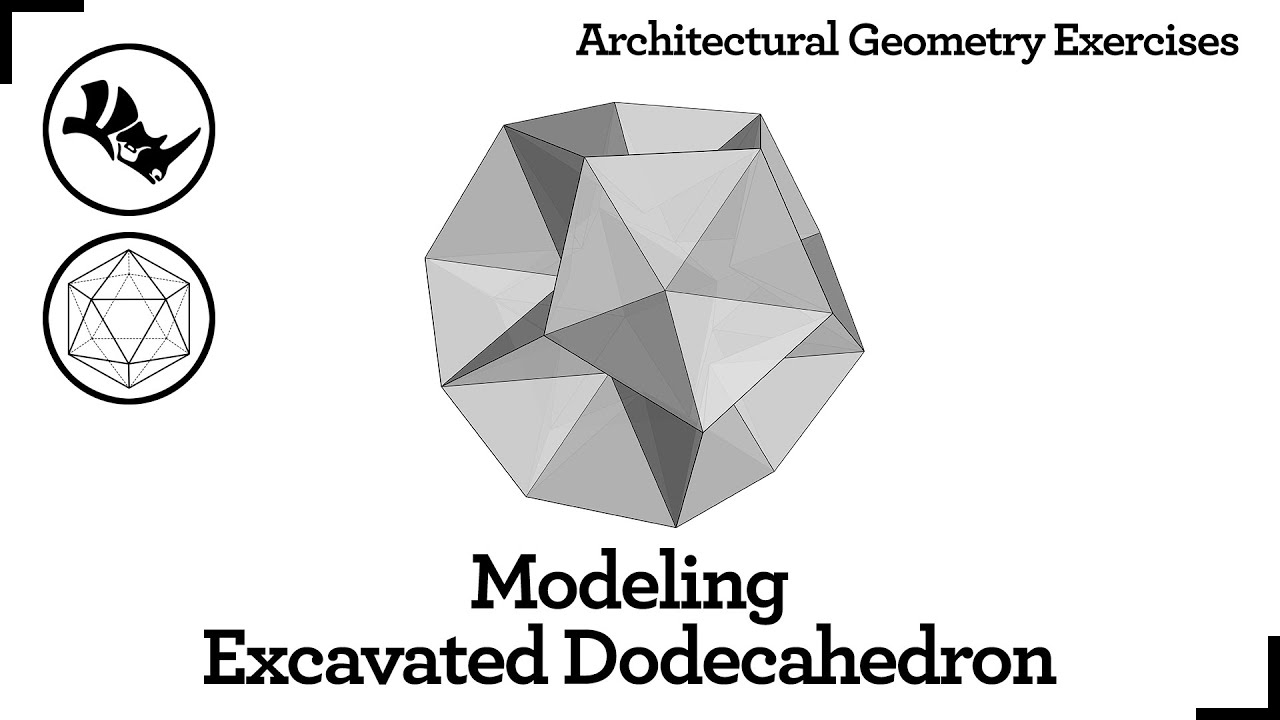 Modeling Excavated Dodecahedron - YouTube